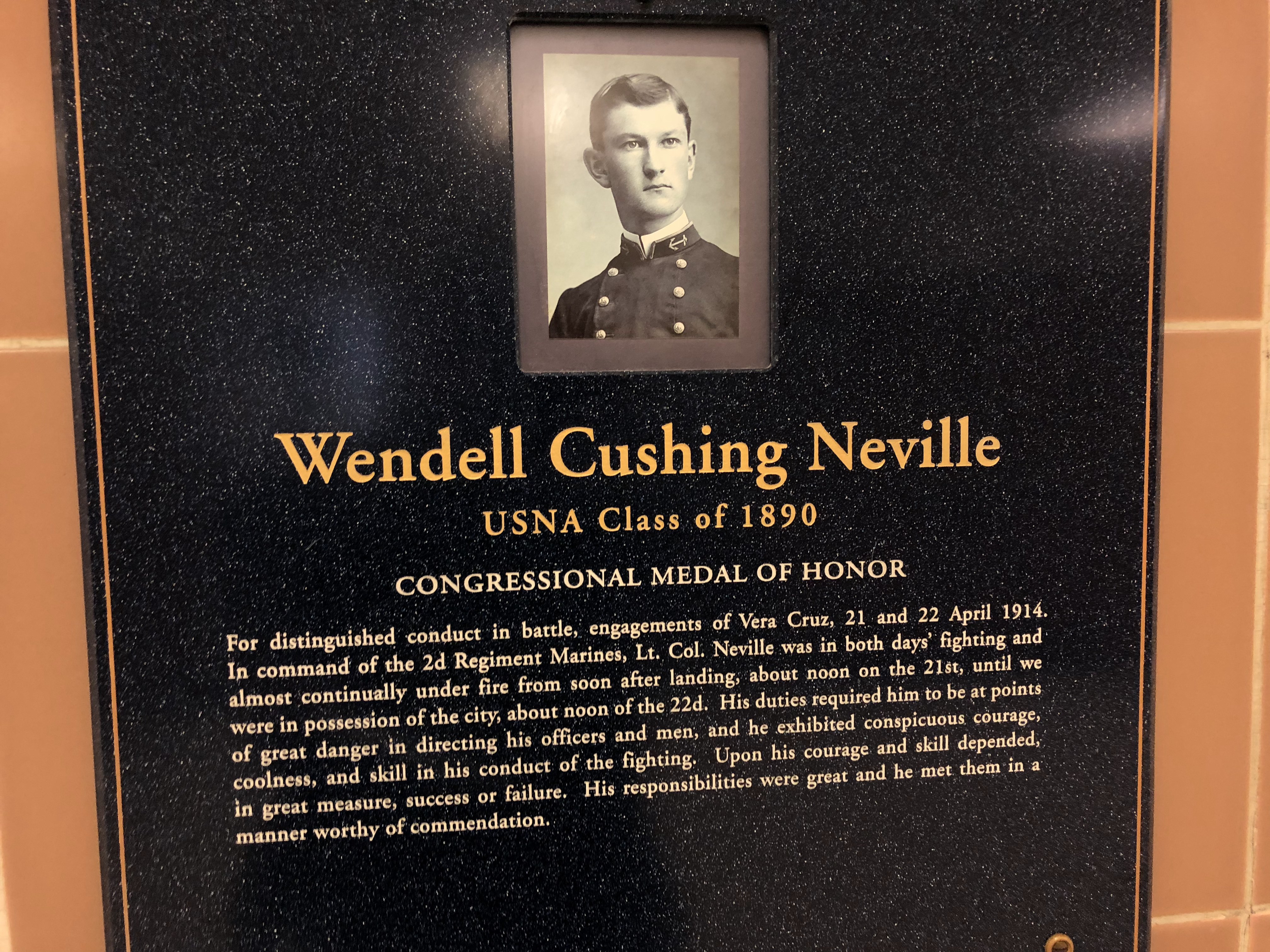 Medal of Honor Rooms :: Commandant Facilities :: USNA