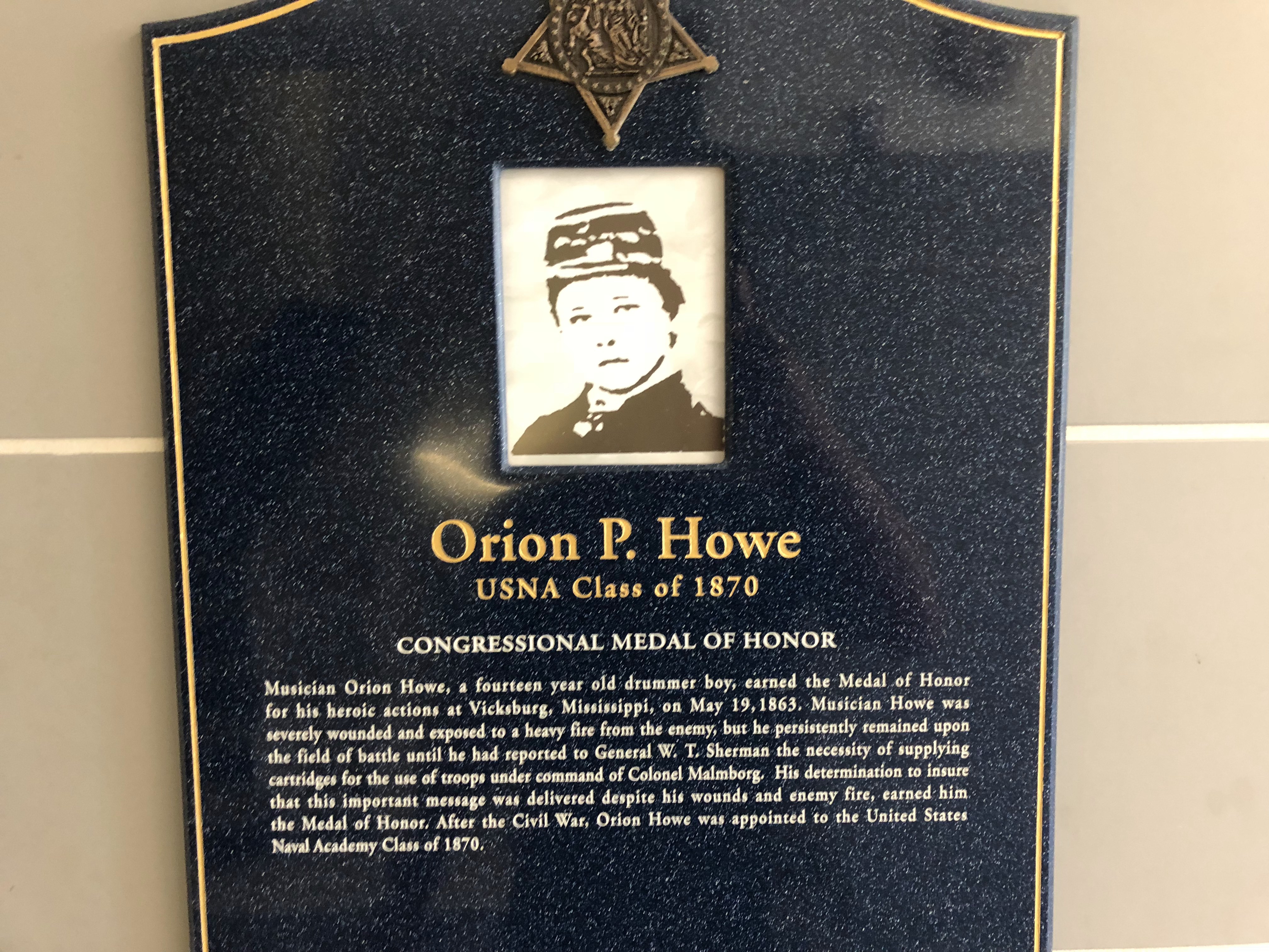 Medal of Honor Rooms :: Commandant Facilities :: USNA