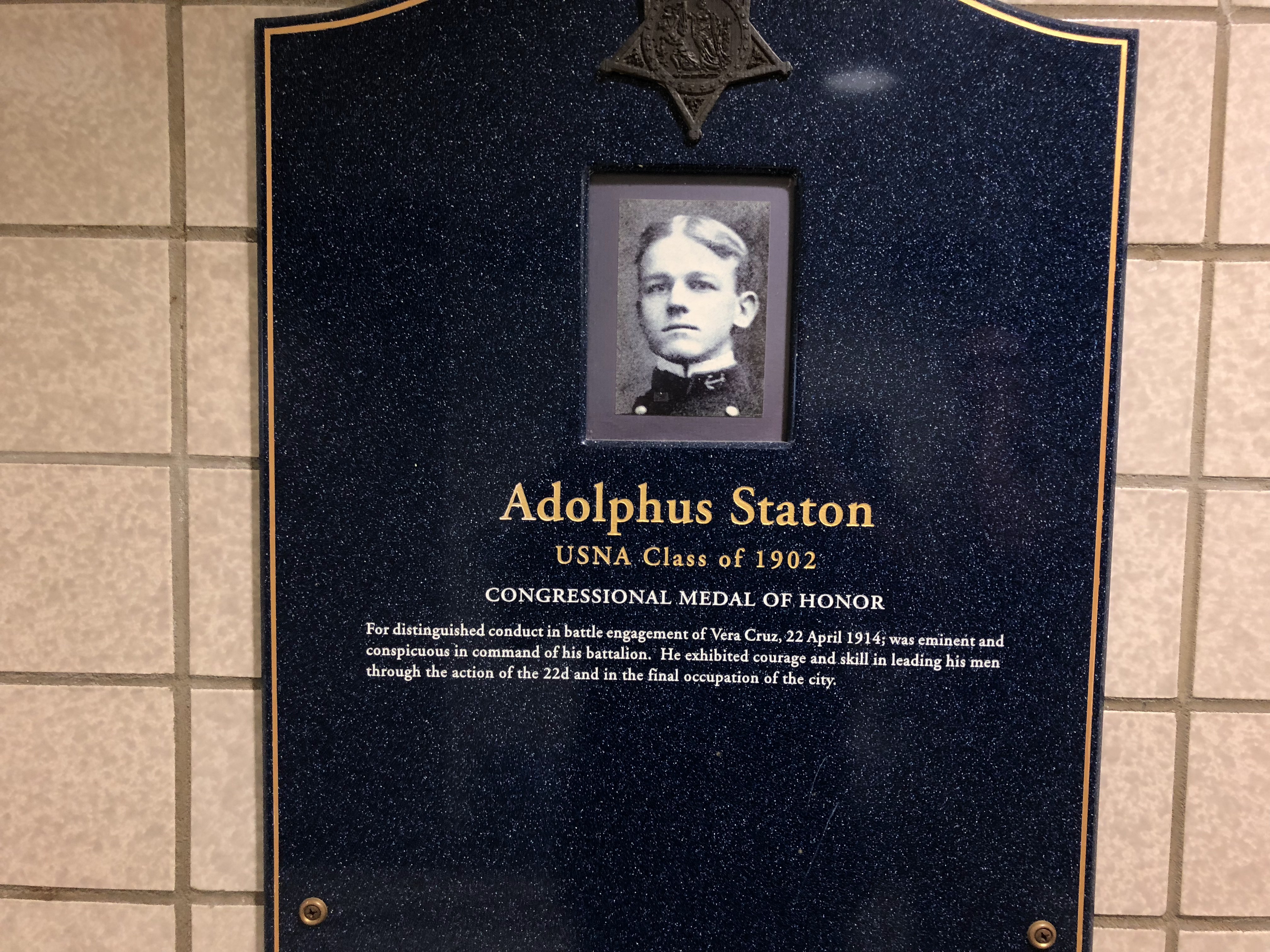 Medal of Honor Rooms :: Commandant Facilities :: USNA
